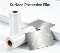 China High Temperature Resistant Surface Protective Film with No Residue Adhesive for Electronics and Metal Panels for sale