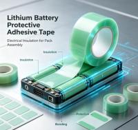 China Electrical Insulation and Protective Lithium Battery Special Adhesive Tapes for in Battery Pack Assembly and Production for sale