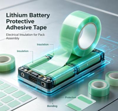 China Electrical Insulation and Protective Lithium Battery Special Adhesive Tapes for in Battery Pack Assembly and Production for sale