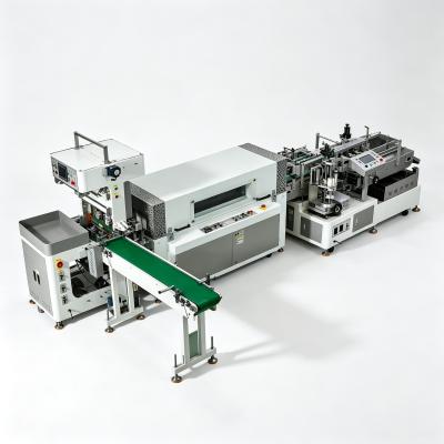 China Anti Stick Automatic Packaging Line High Speed Tape Packing Machine With Real Time Shrink Inspection Window for sale