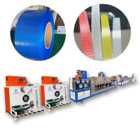 China Automatic PP Strapping Band Making Machine 35 - 110Kg/hr Strapping Roll Manufacturing Machine for sale