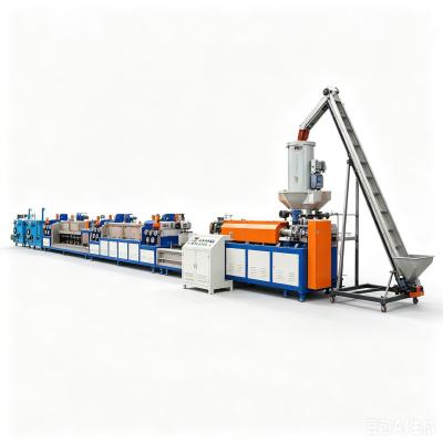 China PP Strap Production Line Single Screw Featuring Durable Components for Long Lasting Plastic Strap Extrusion Performance for sale