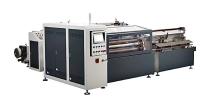 China Automatic Rewinding Machine ZRJ-1300 with High Precision Labeling, Automatic Operation, and Emergency Stop Button for sale