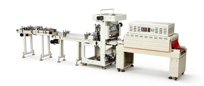 China Modular Shrink Wrap Packaging Machine High Speed Tape Packing Machine With Slitter Line for sale
