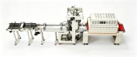 China Single Phase Tape Roll Packing Machine 10PCS/Min Tube Packaging Machine Handwheel Screw Adjustable for sale