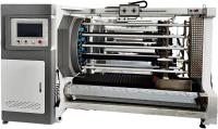 China 10 Spindle Adhesive Tape Cutting Machine QBQ Hardened Holder Tape Roll Slitting Machine High Output for sale
