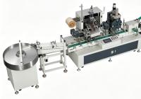 China PVC Sleeve Labeling Machine Accurate Automatic Sleeve Wrapping Machine High Speed for sale