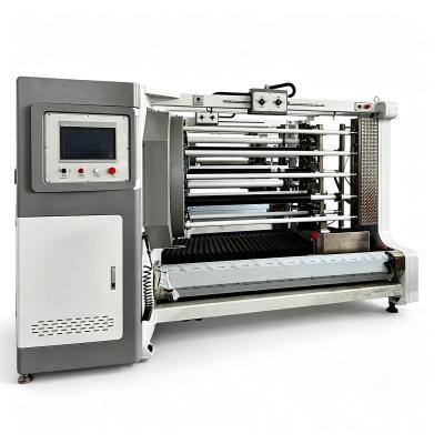 China Productivity Boost Label Slitting Machine High Accuracy Kraft Paper Slitting Machine Industrial Grade for sale
