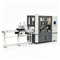 China 4 Station Heat Shrink Sleeve Machine High Speed Shrink Sleeve Label Applicator Quiet Operation for sale