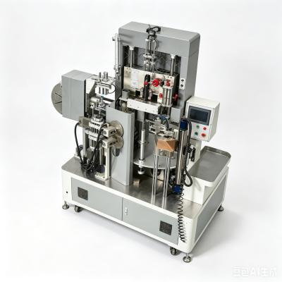 China 7 Servo Sleeve Labeling Machine Multi Station Label Applicator Machine High Precision Index for sale