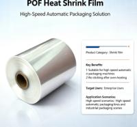 China POF Hot Slip Film - High Transparency & Glossiness Plastic Shrink Films with Superior Heat-sealing for Secure Packaging for sale