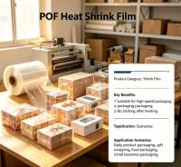 China Eco Friendly Hot Slip Shrink Film High Transparency / High Glossiness POF Heat Shrink Film For Packaging for sale