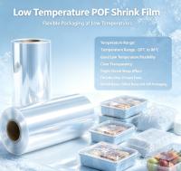 China Durable Plastic Shrink Film Soft Low Temperature Shrink Wrap With Smooth Shrinking for sale