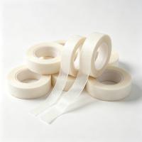 China Acids Alkalis Resistant High Temperature Insulation Tape Transparent Fiberglass Self Adhesive Tape for sale