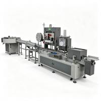 China Fully Automatic Shrink Sleeve Equipment PVC Film Automatic Shrink Sleeve Machine High Speed Linear for sale
