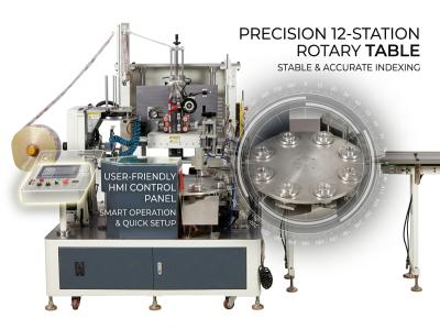 China ZRB-150A 4 Servo Motor Sleeve Labeling Machine for Tape Shrink Film 15-65mm Width Packing for sale
