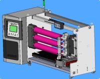 China ZRT-1300-G3 4 Spindle Simultaneous Slitting Machine for Tape Film 0.5-1300mm Width for sale