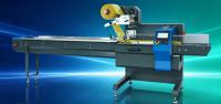 China ZR-600D5 Double Servo High Speed Flow Wrapping Machine 600mm Film Width Pillow Packer for sale