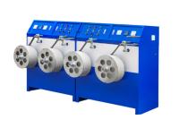 China Multiple Straps Output Strapping Band Winding Machine Semi Automatic Double Station for sale