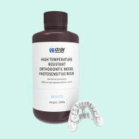 China Orthodontic Model Fast Curing Resin White Dental 3d Printer Resin for sale