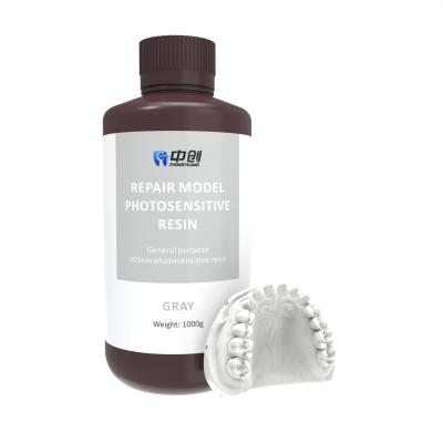 China Gray Dental Model Resin LCD Printer 3d Dental Resin Long Lasting for sale