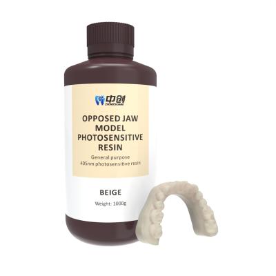 China Multi-purpose Opposite Jaw Model Dental Resin For 3D Printing Strong Adhesion​ for sale