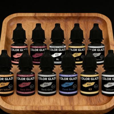China 18 Colors Dental Stain And Glaze 3D Print Resin Glaze Environmentally Friendly and Non-Toxic Low Odor for sale