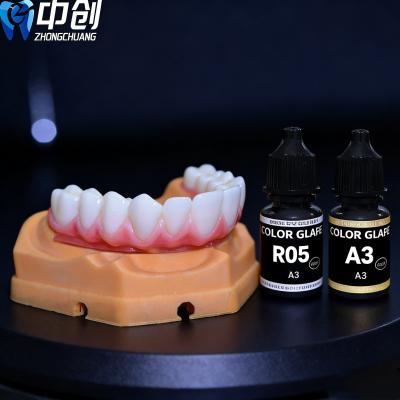China Colouring Of Resin Products Stain And Glaze Dental Resin Stains Set Includes 20 Pieces Ideal For Precise Colour Matching for sale