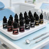 China Made In Gum Shades Set Featuring 20 Shades Crafted from Durable Resin Ideal for Dental Professionals for sale