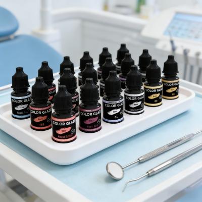 China Made In Gum Shades Set Featuring 20 Shades Crafted from Durable Resin Ideal for Dental Professionals for sale