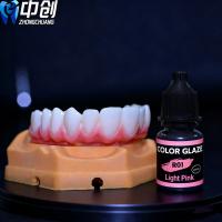 China Extremely Simple To Operate Gum Shades Set Suitable For Dentures Gum Color Matching Dental Prosthetics Accurate And Easy for sale