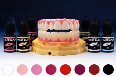 China 20 Number Of Shades Dental Lab Gum Shades Set Made In Comprehensive Color Range For Accurate Dental Restoration Matching for sale