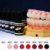 China Flow Properties Yes Gum Shades Set 20 Shades Highly Adaptable To Dentition Dental Shade Guide For Precise Color Matching for sale