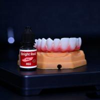 China Gum Color Matching For Dental Prosthetics Dental Gum Color Shades Set Resin Dental Shade Guide For Prosthetic Color Matching for sale