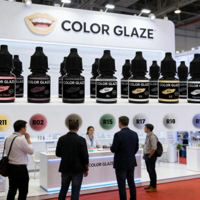 China Various Natural Gum Tones Gum Shades Set Resin Extremely Simple To Operate User Friendly And Accurate Dental Shade Guide for sale
