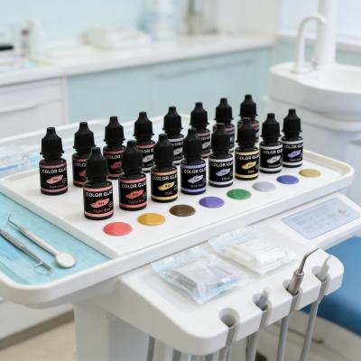 China Gum Color Matching For Dental Prosthetics Gum Shades Set With Not Too Opaque Characteristics And Excellent Mechanical Strength For Durable Dental for sale