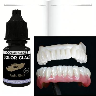 China Not Too Opaque Gum Shades Set Featuring Highly Adaptable To Dentition And 30-60S Curing Time Suitable For Dental Clinics for sale