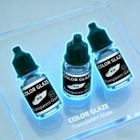China Clear Transparent Glaze Providing Coverage Approximately 100 Ml Per 1 Square Foot and Fast Drying Time 30 Seconds Ensuring Durable Finish for sale