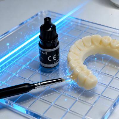 China Transparent Glaze Dental UV Curing Varnish Featuring Moderate Scratch Resistance Suitable for Protective Dental Coatings for sale