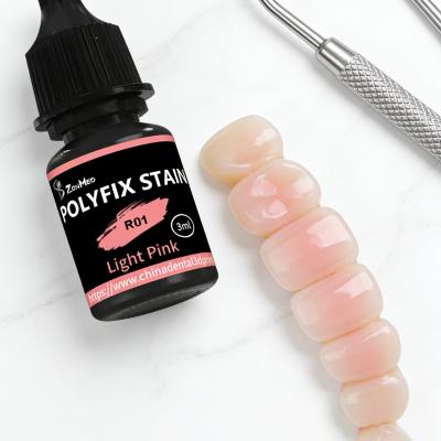 China Crowns Compatible Light Cured Gum Shades Set Including Flow Properties Ensuring Handling and Consistent Dental Restoration for sale