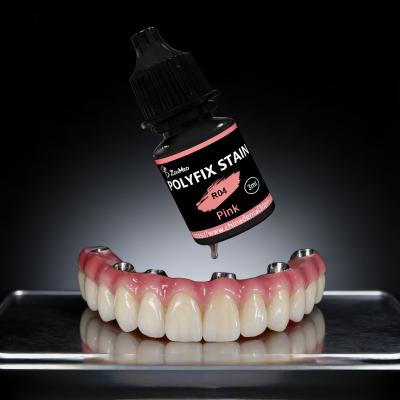 China Suitable For Dentures Gum Shades Set Providing Flow Properties Enhancing Gum Color Matching Dental Prosthetics Accuracy for sale
