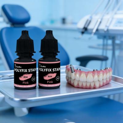 China Brush Applicationtools UV-Curable Resin Staining Agent Used in Dental Industry Ensuring Staining and Smooth Surface Finish for sale