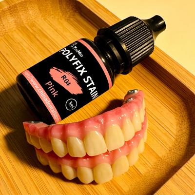 China 405nm Light-curing Dyes UV-curable gingiva stain dental Dental Resin Stains Providing Shade Customization and Easy Handling for sale