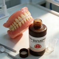 China Shore D 88 Full Mouth Movable Base Resin Featuring Minimal Shrinkage Rate Suitable for Full Mouth Prosthetics Production for sale