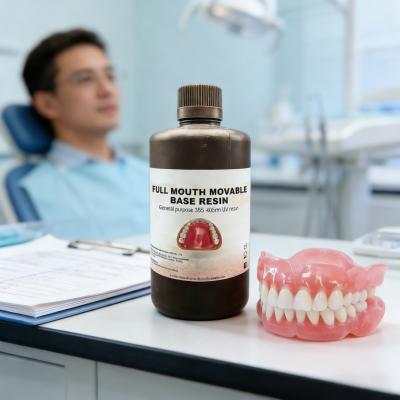 China Low water absorption removable denture base material offering high durability engineered to enhance patient comfort and prosthesis durability for sale