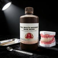 China Liquid Full Mouth Movable Base Resin Offering Superior Adaptability and Stability for Removable Dental Base Fabrication for sale