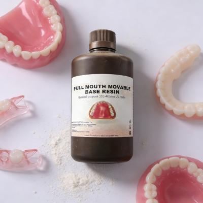 China Light-cured acrylic denture base featuring minimal shrinkage rate optimized for fabrication of dental prosthetic devices for sale