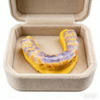 China Notch impact strength 45.5 to 48.5Mpa Night Guard Resin water absorption rate 0.40 to 0.65 percent includes 1 Soft Splint Rein optimized for dental for sale