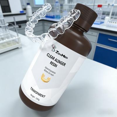 China Durability Wear Resistant Transparent Aligner Resin Providing 12 Months Shelflife Designed for Clear Orthodontic Treatment Solutions for sale