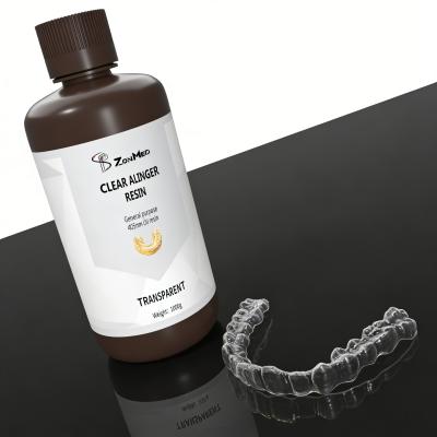 China High Flexibility clear aligner 3D resin combining above average elongation at break ideal for custom orthodontic aligners for sale